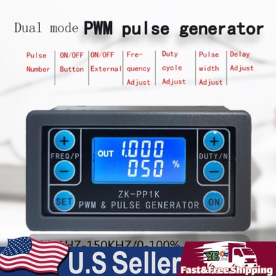 Adjustable PWM Signal Generator Module Pulse Frequency Duty Cycle ...