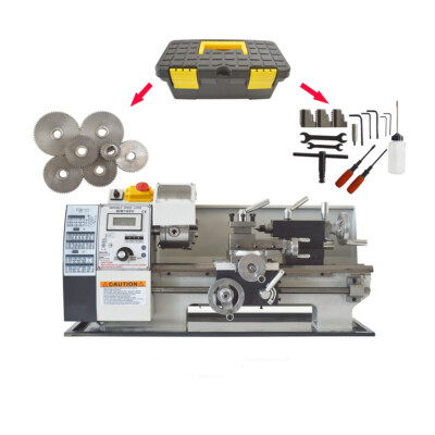 WM180V Metalworking Lathe Teaching Lathe 110V 600W Metric /Imperial ...