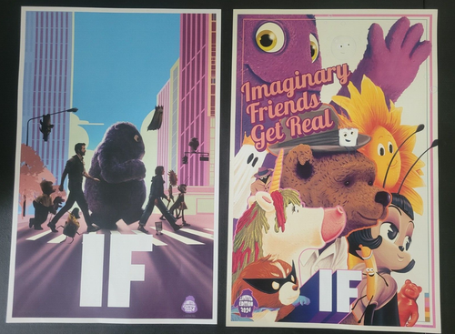 IF MOVIE SET OF 2 Limited Ed ORIGINAL PROMO MOVIE POSTER 11x17 UNUSED ...