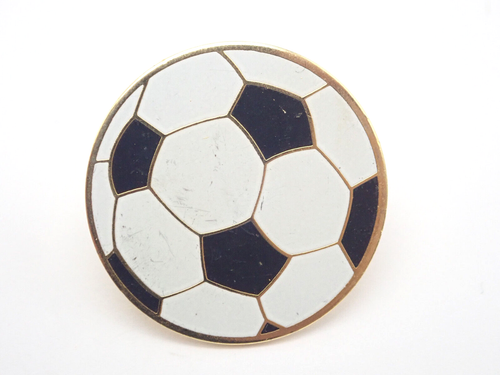 Soccer Ball Gold Tone Vintage Lapel Pin | eBay UK