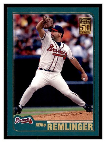 2001 Topps #123 MIKE REMLINGER Atlanta Braves | eBay