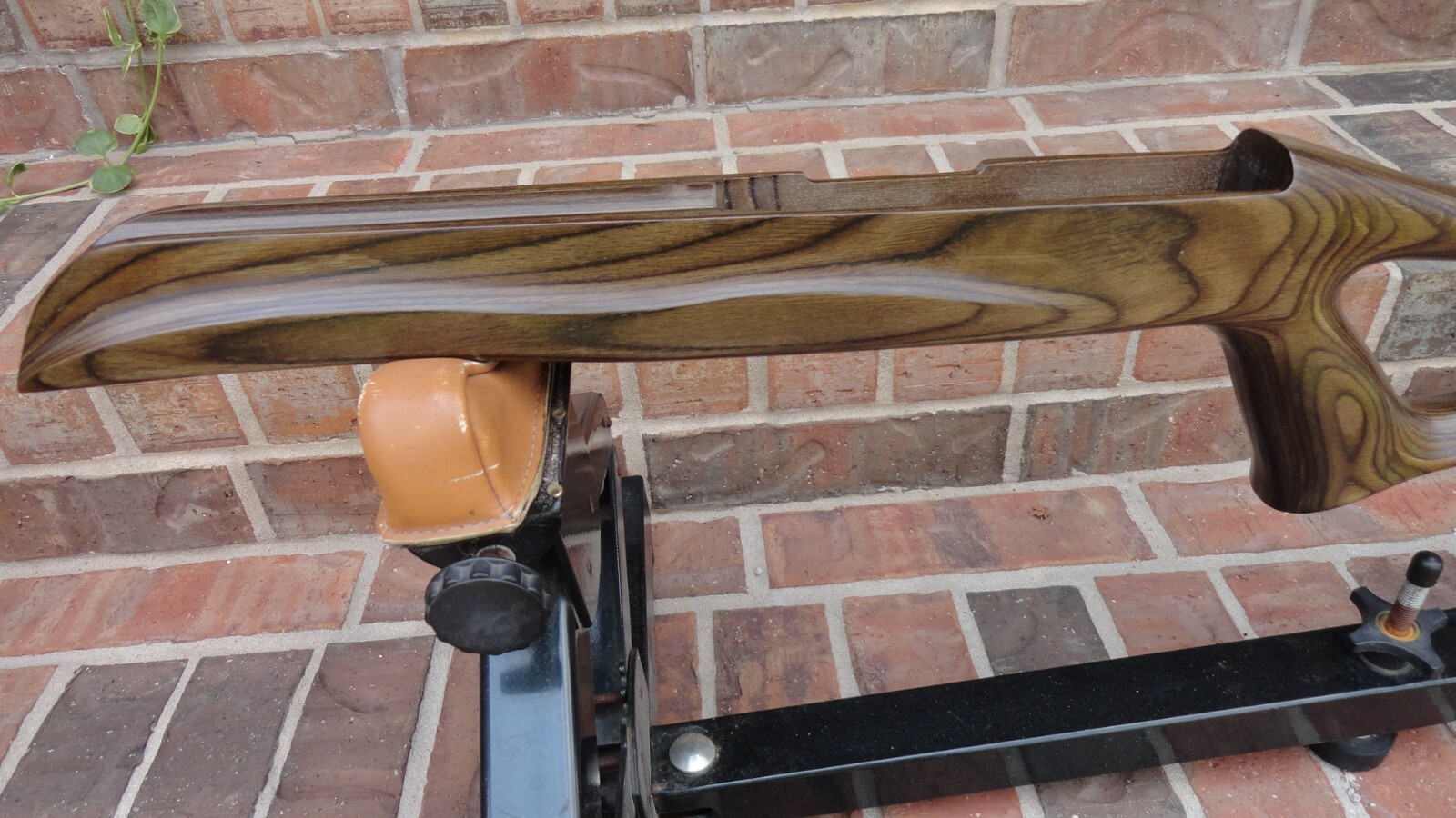 597 REMINGTON TALON SATIN BROWN AMBIDEXTROUS Stock FOR BULL Barrel FREE ...