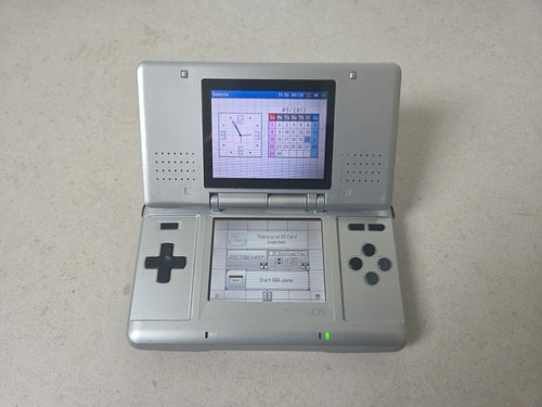 Nintendo DS Original Silver Handheld Console Tested Working | eBay