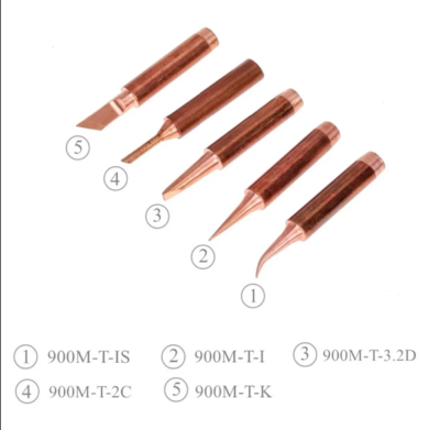 Solder Soldering Iron Tips Standard Size Accessories Electrical Parts ...