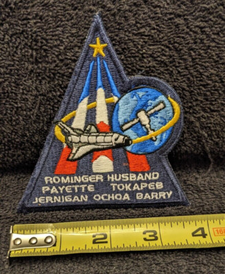 STS-96 NASA Shuttle Mission Flight Astronaut Crew Space 4 INCH IRON-ON PATCH | eBay