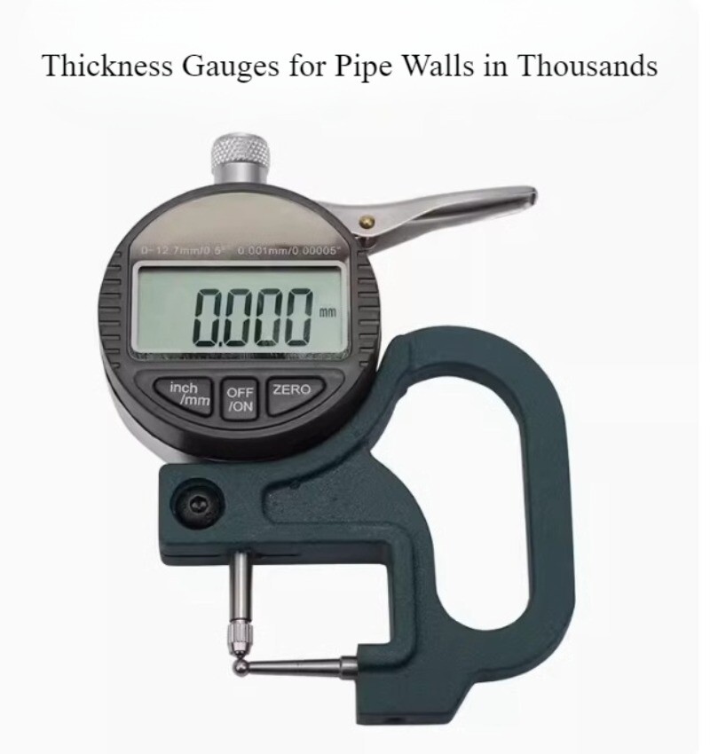 Accuracy 0.001mm Digital Micrometer Thickness Gauge for Paper Film ...