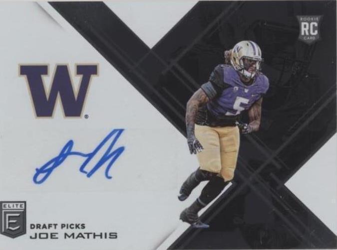 2017 Panini Elite Draft Picks - Draft Picks Joe Mathis #276 Autographs ...