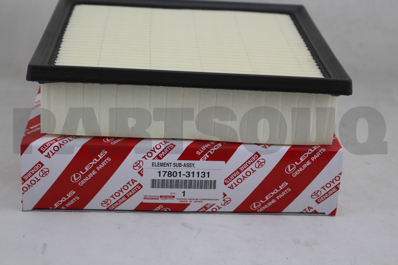 1780131131 Genuine Toyota ELEMENT SUB-ASSY, AIR CLEANER FILTER 17801 ...
