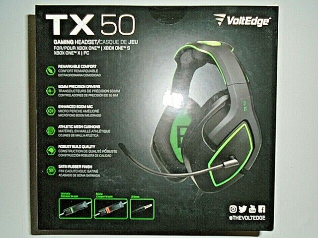 Voltedge Tx50 Wired Gaming Headset for Xbox One .. K2 for sale online ...