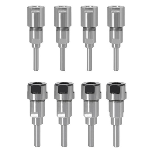 For 1/4 8mm/12mm Shank Router-Collet/Extension Rod Router/Bit Adapter ...