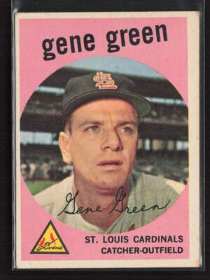 1959 Topps #37 Gene Green | eBay