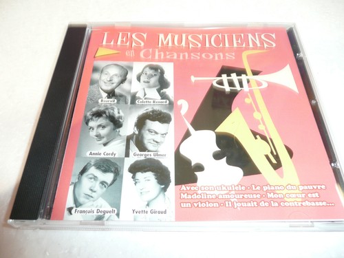 CD LES MUSICIENS EN CHANSONS BOURVIL COLETTE RENARD... / CD 25 TITRES ...