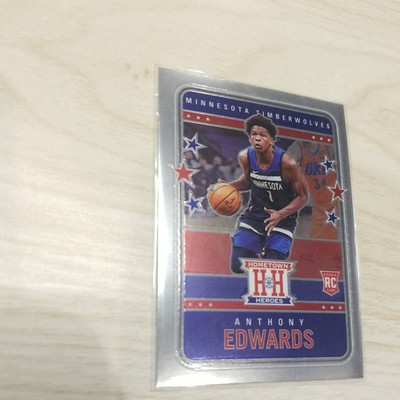 2020-21 Panini Chronicles Anthony Edwards Hometown Heroes Rookie Card ...