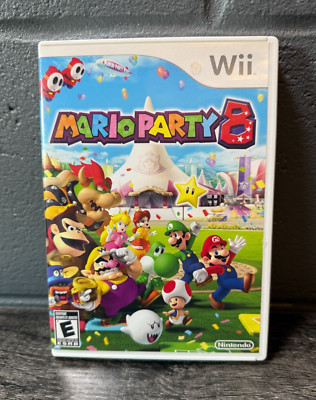 Mario Party 8 Nintendo Wii Case And Manual Only Replacement Case | eBay