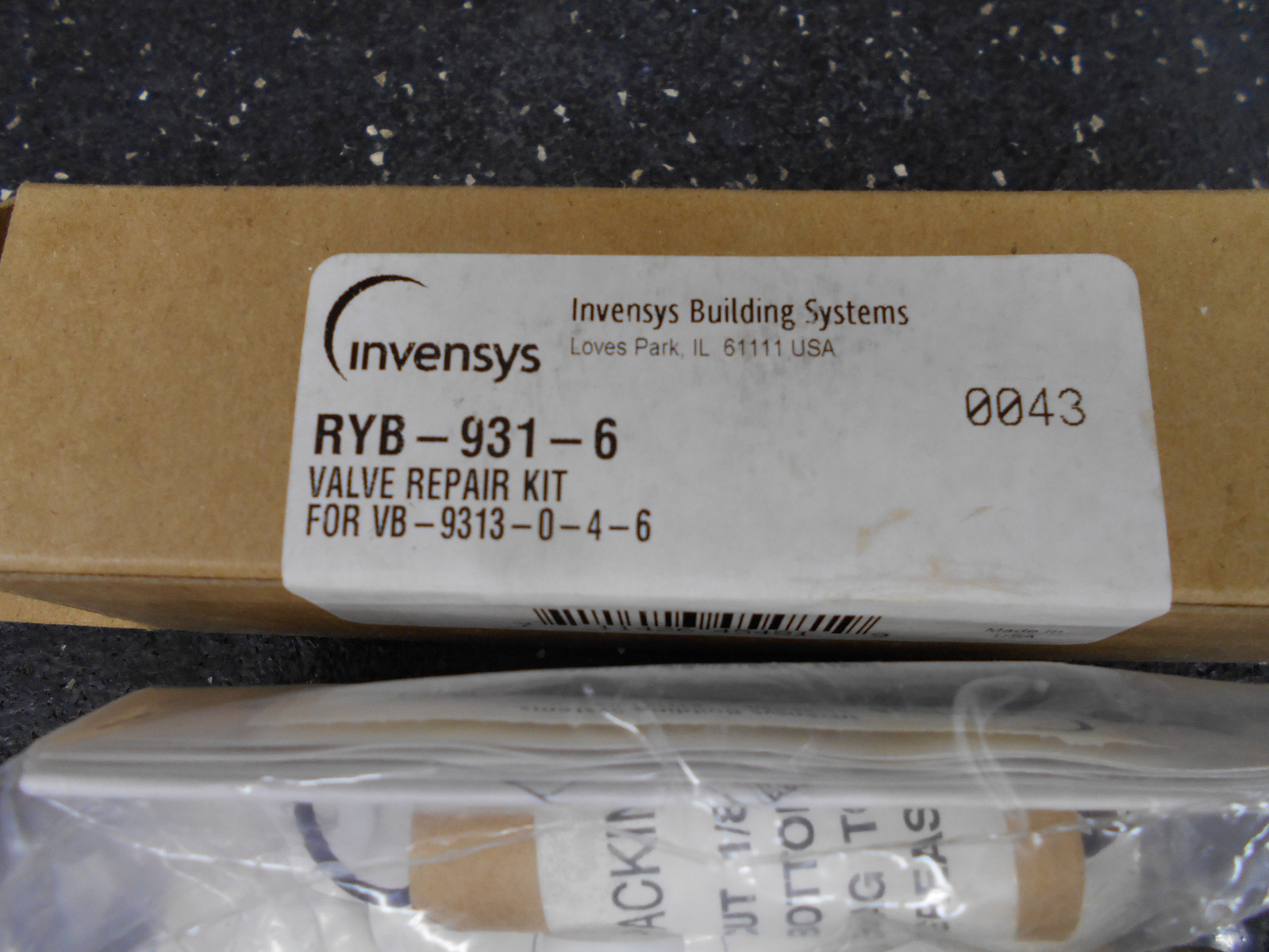 INVENSYS RYB-931-6 VALVE REPAIR KIT FOR VB-9313-0-4-6 | eBay