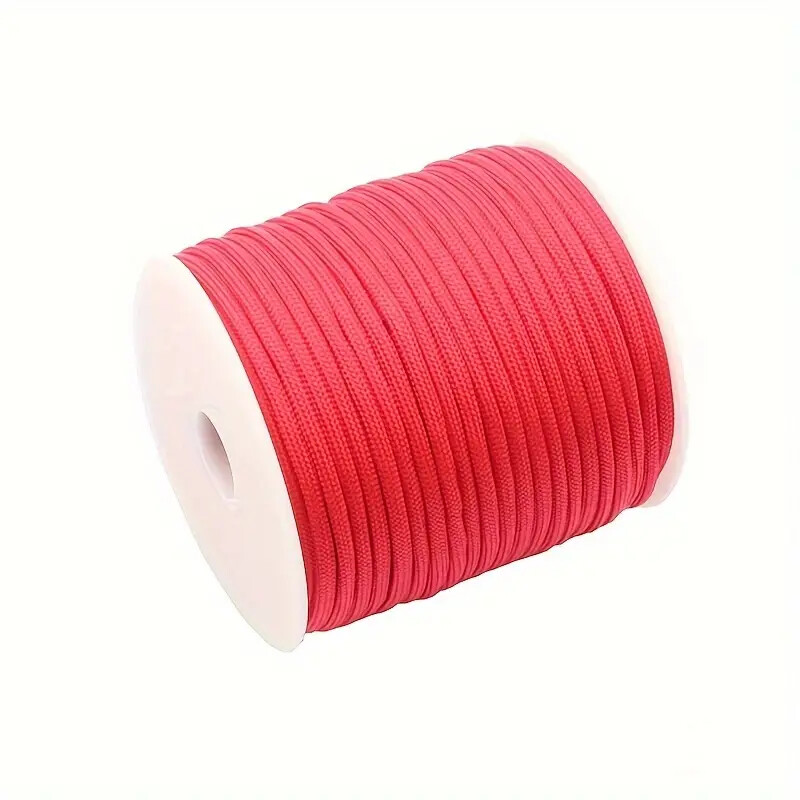 100FT/31M Outdoor Rope 4mm 7 Strand Core Rope Camping Braided Bracelet ...