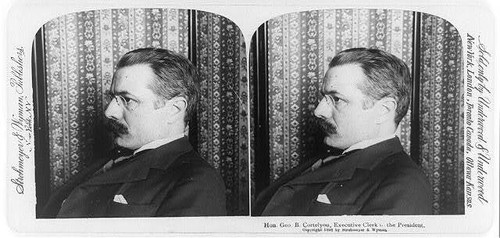 George B Cortelyou, head-and-shoulders portrait, facing left Old Photo ...