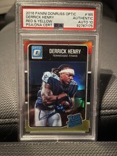 Derrick Henry Football Trading Card Checklist