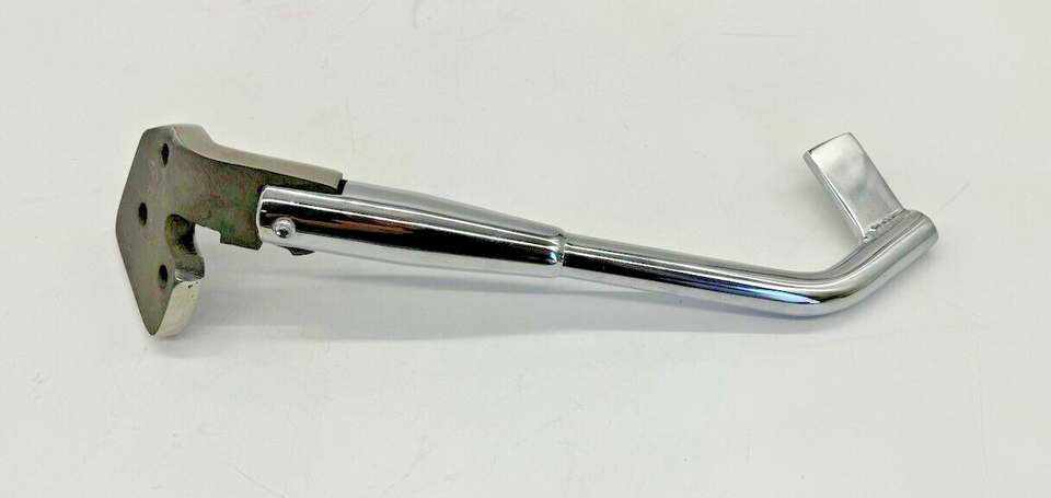 HELLBOUND STEEL CHROME KICKSTAND 84-99 SOFTAIL RIGID USA-MADE CHOPPER ...