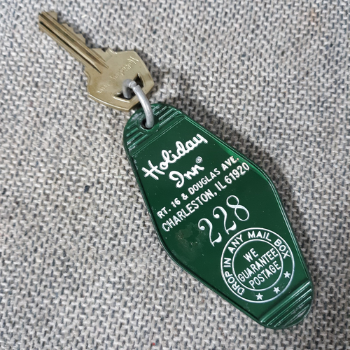 Vintage Holiday Inn Room KEY And Key FOB from Charleston IL Room 228 | eBay
