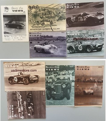 SPORTS CAR VIEW MAGAZINE - SCCA SF REGION - 1964 - RARE - FORD COBRA -9 ISSUES | eBay