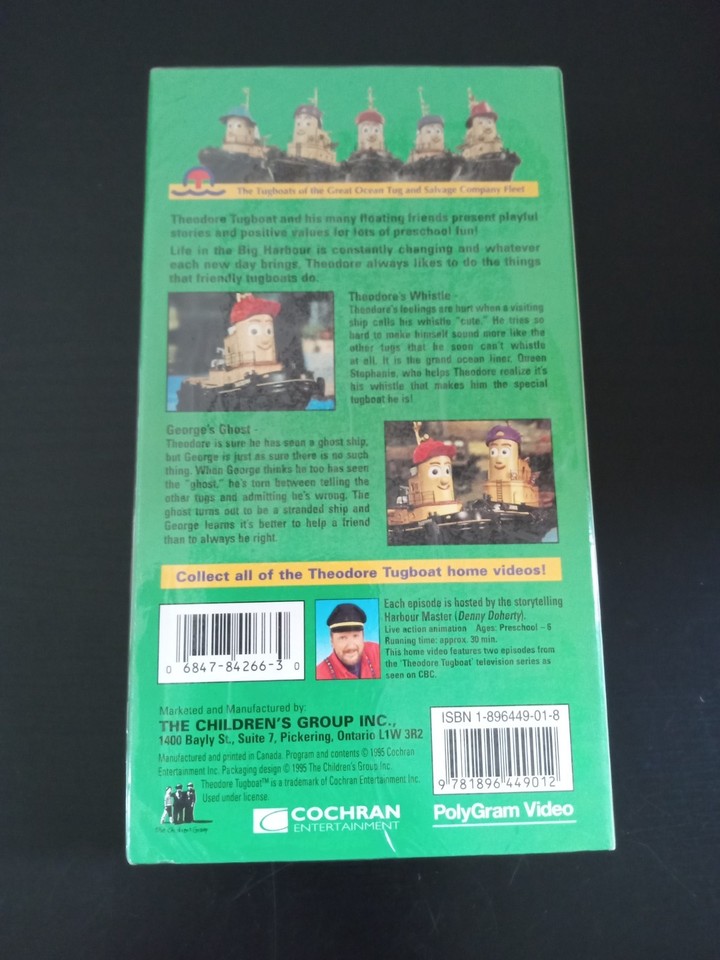 Theodore's Tugboat Theodore's Whistle VHS Brand New Sealed | eBay