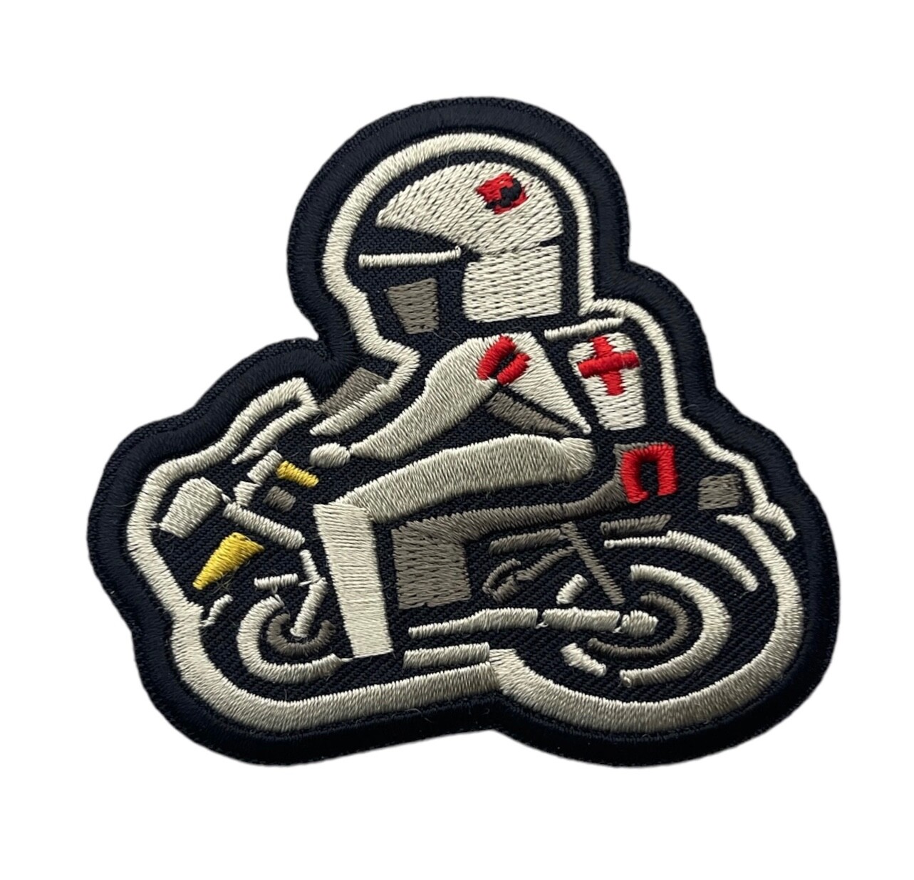 EMT Biker Motorcycle Medical Rescue Paramedic 3 inch patch IV7464 ...