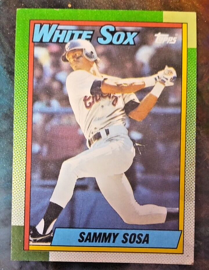 SAMMY SOSA #692 TOPPS 1990 ROOKIE "ERROR" CARD | eBay