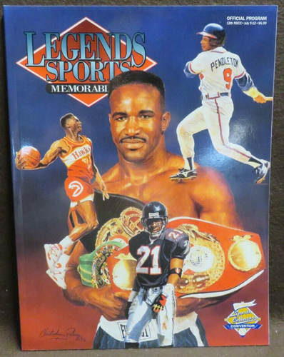 #1384 LEGENDS SPORTS PRICE GUIDE 1990 NATIONAL CONVENTION W/ GRIFFEY ...