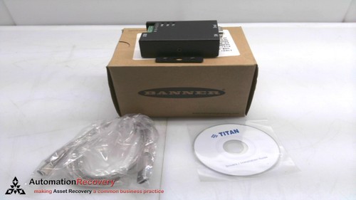 BANNER INTUSB485-1 USB SERIAL ADAPTER, ALT ID: 77147, NEW #297428 | eBay