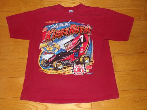 Kings Royal Racing T-Shirt Eldora Speedway 2007 Sprint Car Adult XL ...