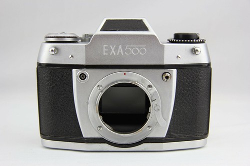 Exa 500 analoge DDR Spiegelreflexkamera silber #7442 | eBay.de