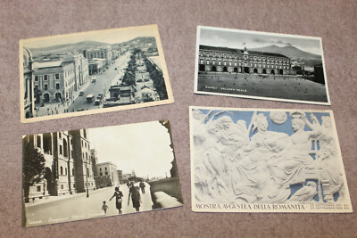 Original Lot of Four WW2 Era Italian Postcards, One Used, Three Not ...