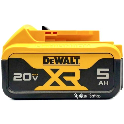 (4) New DeWALT DCB205 20V 20 Volt MAX Lithium Ion 5.0 Ah XR Li-Ion ...