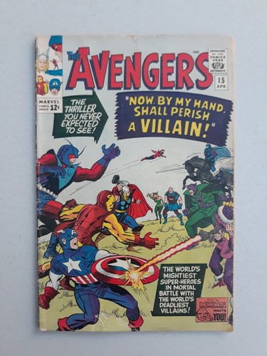 Avengers 15 Marvel Comics 1965 | eBay