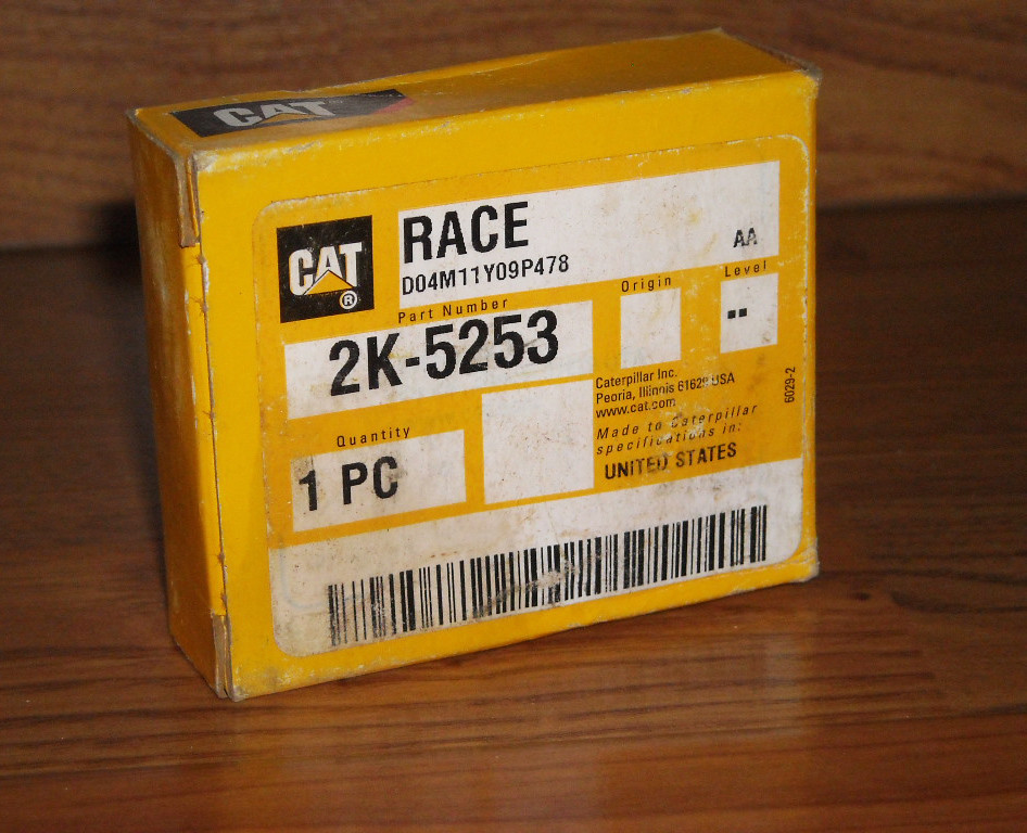 NEW GENUINE CATERPILLAR CAT Part # 2K-5253: RACE for 594,572G,594H, D9H ...