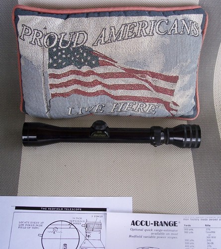 Redfield Sniper 2x7 Rifle Scope ~USA~ Accu-Range Minty | eBay