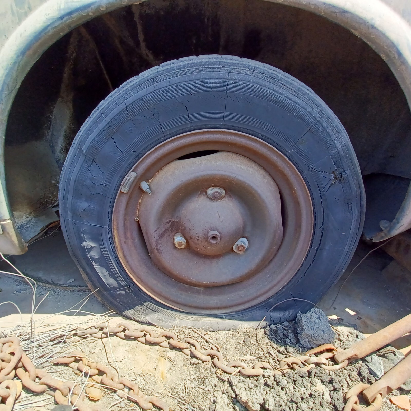 15x4 Original Peugeot Steel Wheels 3 Lug -4 used set | eBay