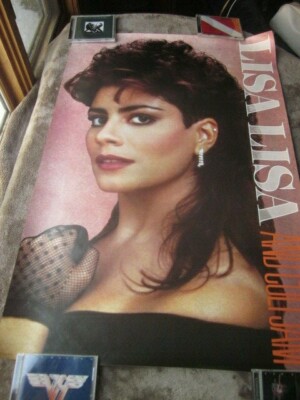 Lisa Lisa & Cult Jam 1987 Spanish Fly Promo Poster Full Force Spanador ...