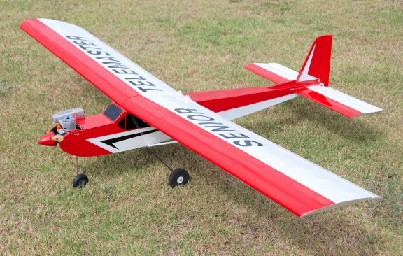 Model Airplane Plans (RC): Senior Telemaster 95" Wingspan for .40-.60 ...