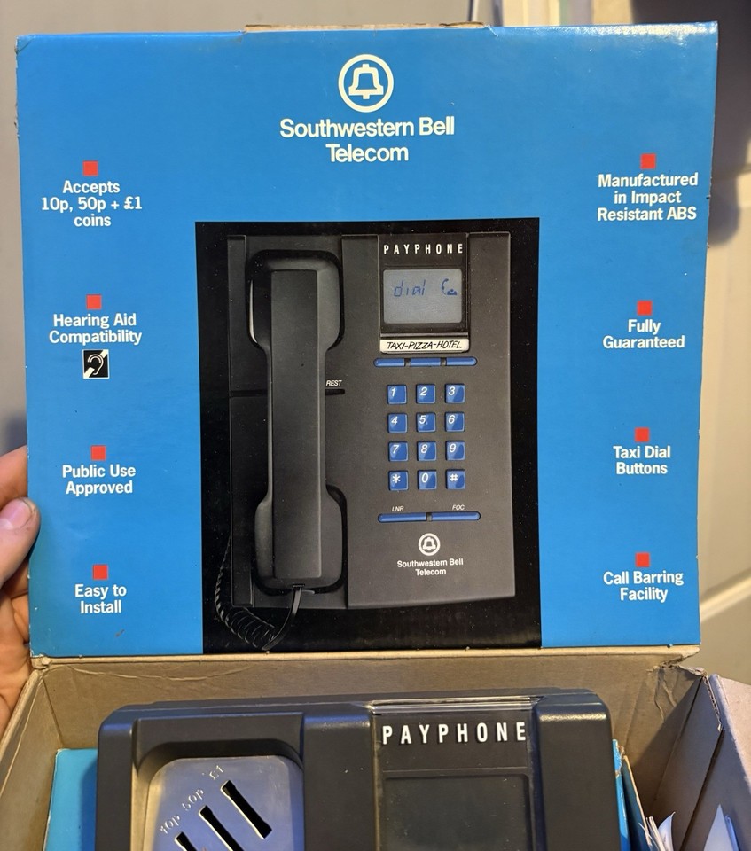 SouthWestern Bell Telecom Pay Phone Bell Telephone PP2150 | eBay UK