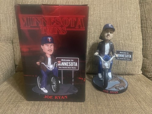 Minnesota Twins Joe Ryan Stranger Things Theme Night Bobblehead on 7/9 ...