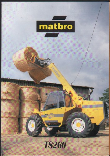 Matbro "TS260" Telescopic Farm Handler Loader Brochure Leaflet | eBay