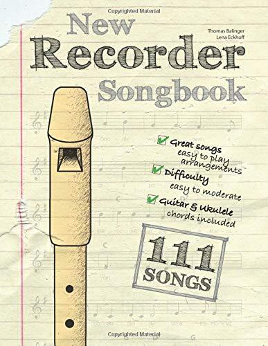 New Recorder Songbook 111 Songs – easy to moderate 9781727097320 | eBay
