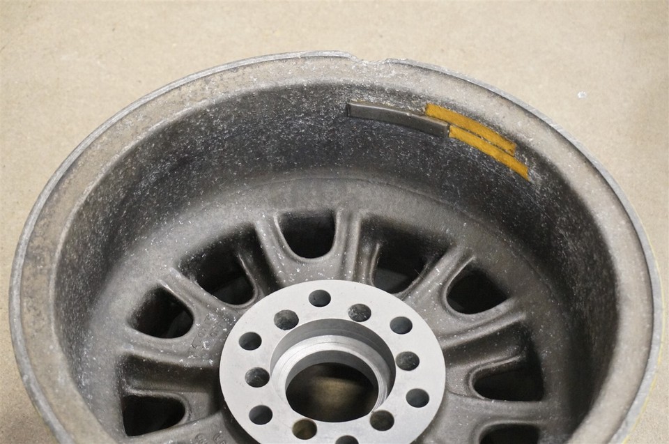 Vintage Halibrand 15 x 14 Magnesium Knock Off Wheels 6 Pin Drive | eBay