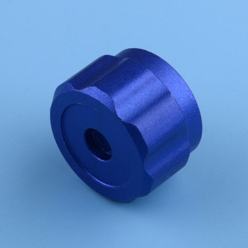 Blue Round Wheel Handle, Faucet Handles Manifold Gauges Knob Aluminum ...