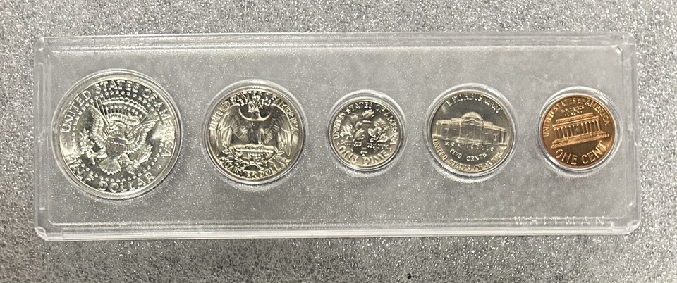 1965 Proof Set 5 Silver Coin in Plastic Holder BOX-CS3 | eBay