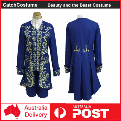 Adults Men Beauty and The Beast Costume Beast Cosplay Uniform Halloween ...