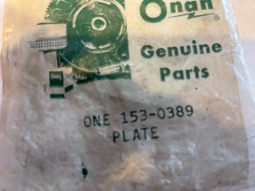 Onan Gasoline Generator Engine Electric Choke Cover Plate (153-0389 ...