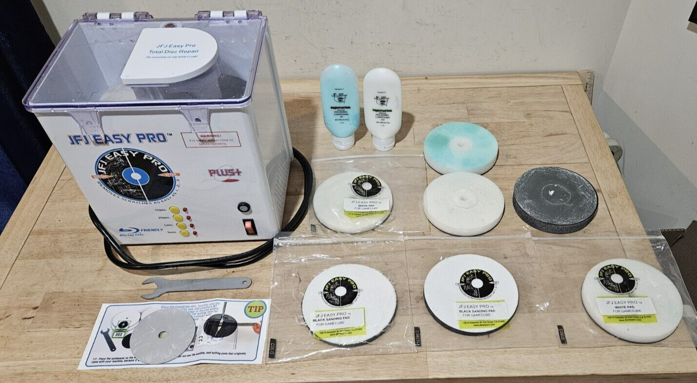 JFJ Easy Pro Disc Cleaner And Repair System - JFJEAS 647226270000 | eBay